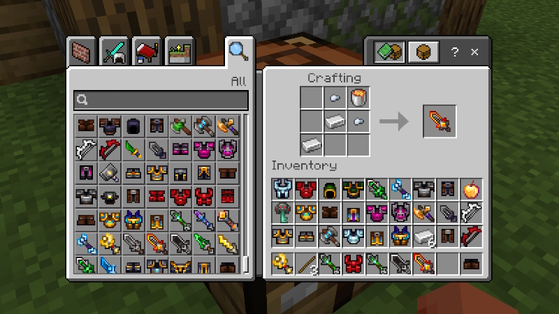 Weapons & Armors Add-on by Pixell Studio | CHUNK - Minecraft Bedrock ...