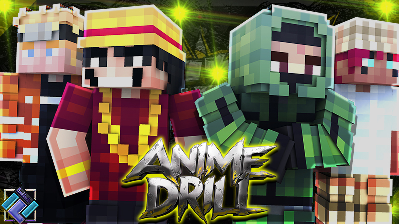 Anime Drill by PixelOneUp | CHUNK - Minecraft Bedrock Marketplace Explorer