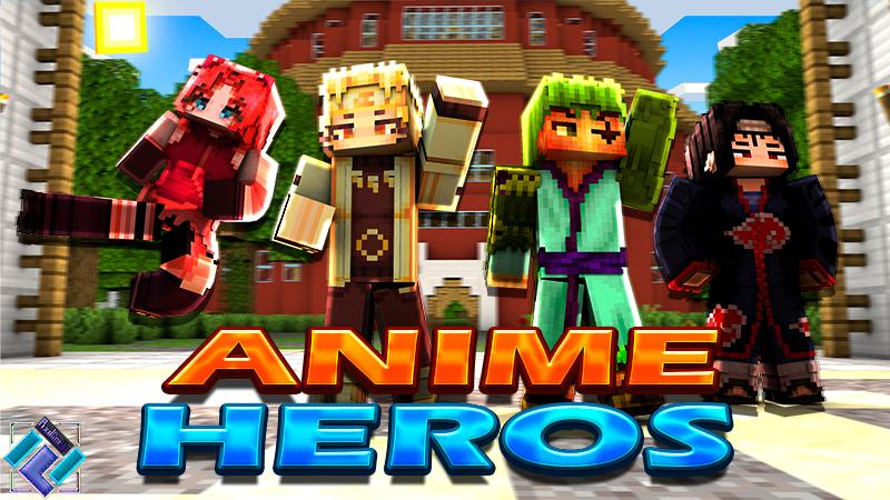 Anime Heros by PixelOneUp | CHUNK - Minecraft Bedrock Marketplace Explorer
