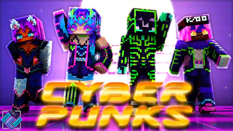 Cyber Punks by PixelOneUp | CHUNK - Minecraft Bedrock Marketplace Explorer