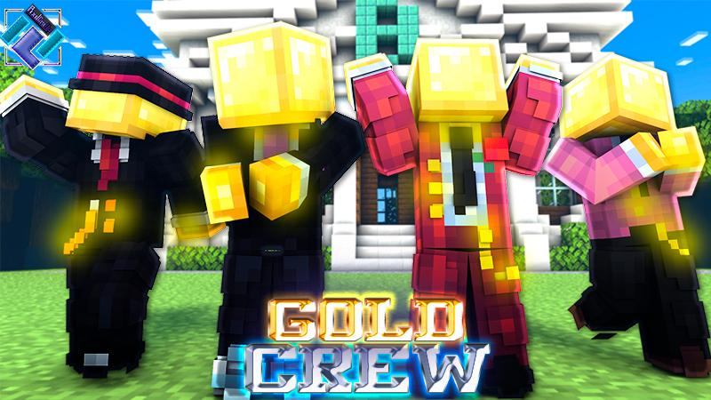 Gold Crew by PixelOneUp | CHUNK - Minecraft Bedrock Marketplace Explorer
