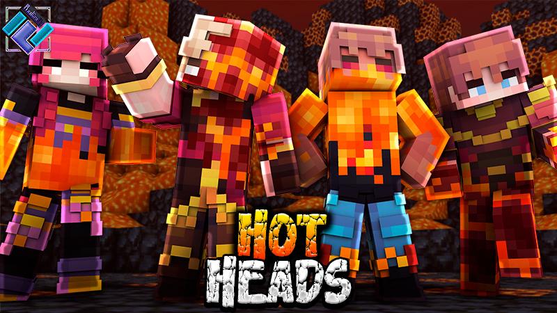 Hot Heads by PixelOneUp | CHUNK - Minecraft Bedrock Marketplace Explorer