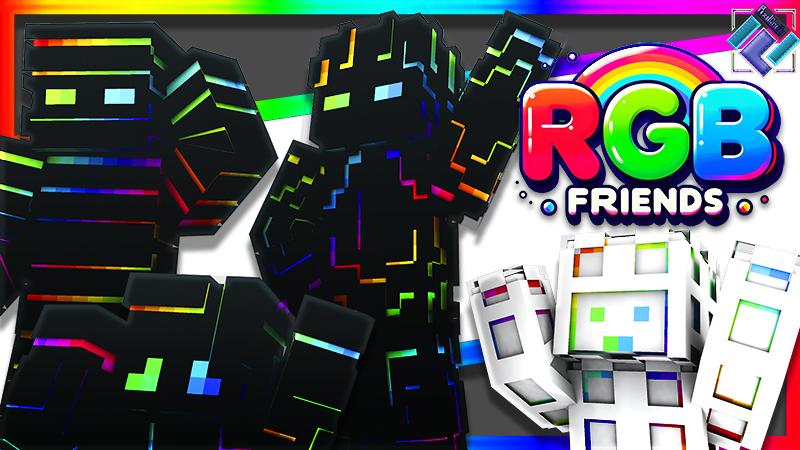 RGB Friends by PixelOneUp | CHUNK - Minecraft Bedrock Marketplace Explorer