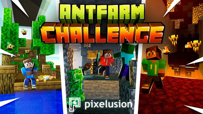Antfarm Challenge by Pixelusion | CHUNK - Minecraft Bedrock Marketplace ...