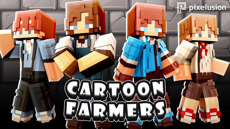 Cartoon Farmers by Pixelusion | CHUNK - Minecraft Bedrock Marketplace ...