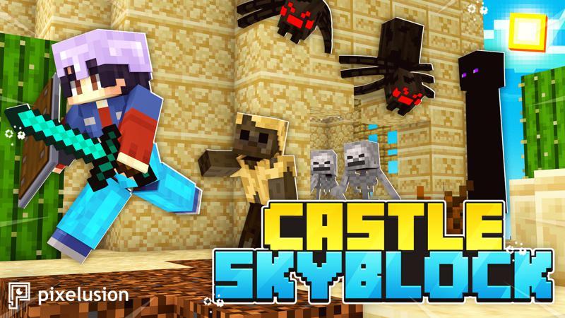 Castle Skyblock by Pixelusion | Chunk - Minecraft Bedrock Marketplace Explorer