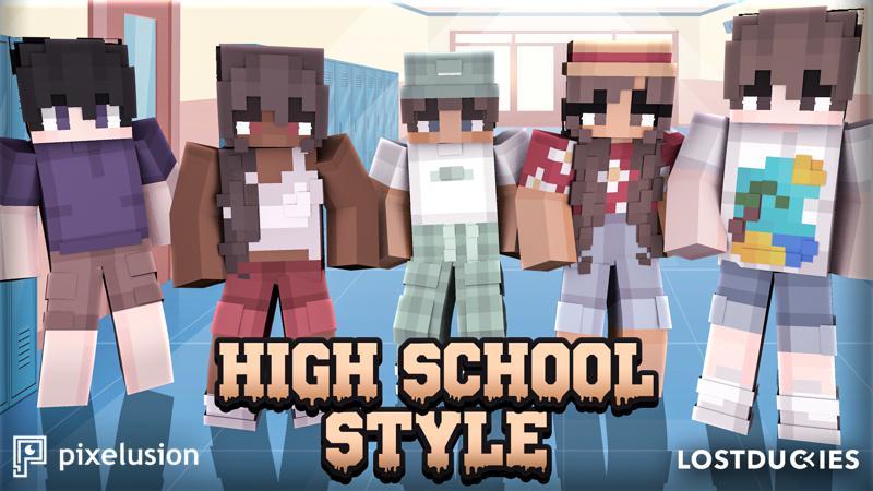 High School Style by Pixelusion | CHUNK - Minecraft Bedrock Marketplace ...