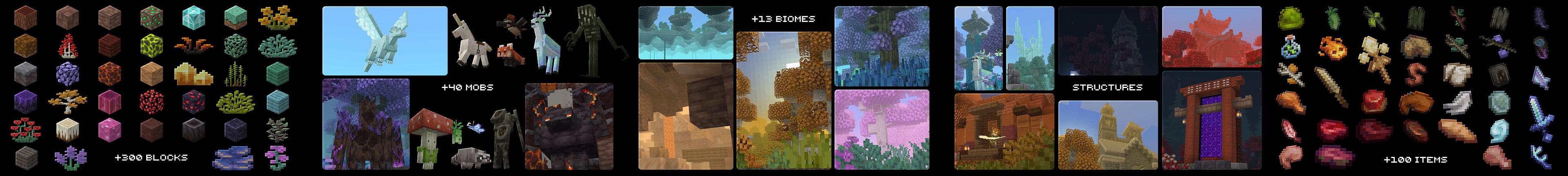 MORE BIOMES Add-On by Pixelusion | CHUNK - Minecraft Bedrock ...
