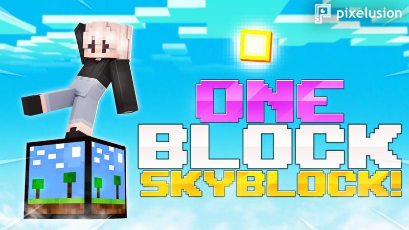 One Block Skyblock! by Pixelusion | CHUNK - Minecraft Bedrock ...