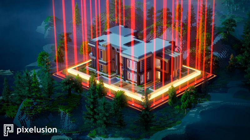 Safest Hacker Mansion by Pixelusion | CHUNK - Minecraft Bedrock ...