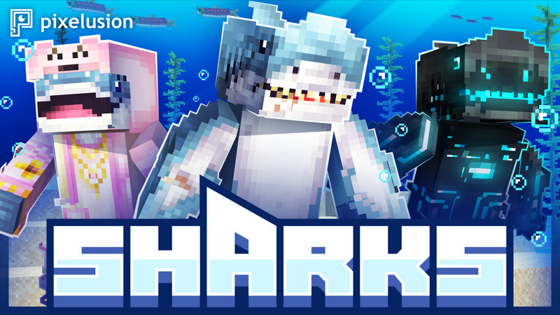 SHARKS by Pixelusion | CHUNK - Minecraft Bedrock Marketplace Explorer