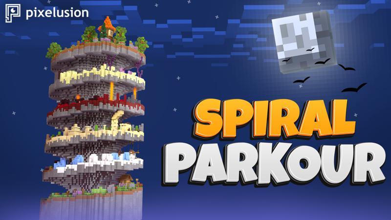 Spiral Parkour by Pixelusion | CHUNK - Minecraft Bedrock Marketplace ...