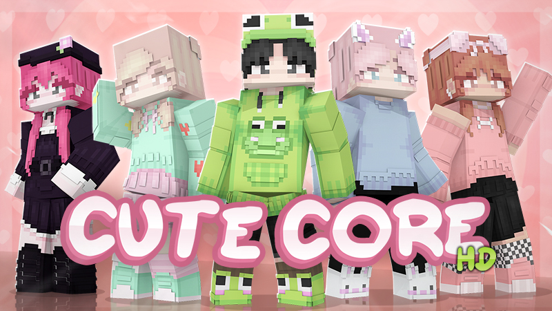 Cute Core by Plank | CHUNK - Minecraft Bedrock Marketplace Explorer