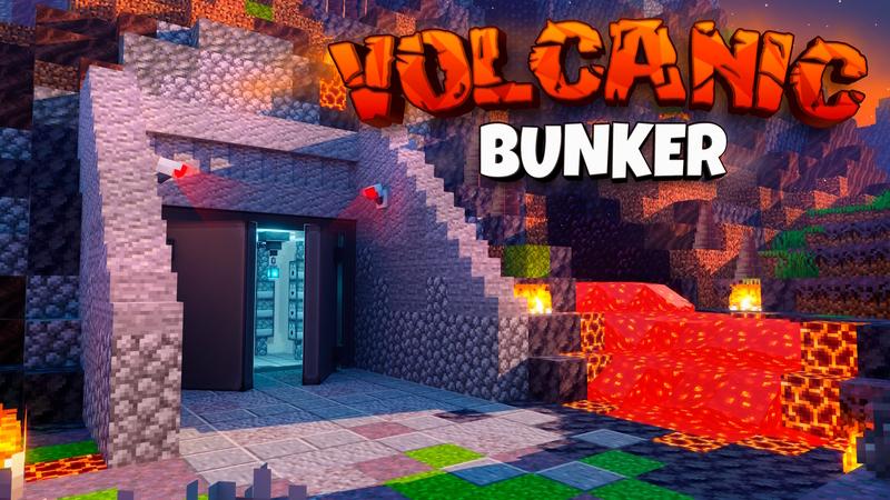 Volcanic Bunker by Plank | CHUNK - Minecraft Bedrock Marketplace Explorer