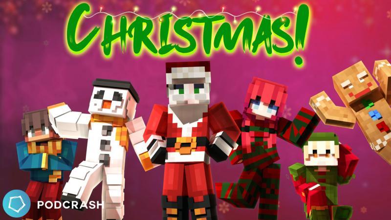 Christmas! by Podcrash | CHUNK - Minecraft Bedrock Marketplace Explorer