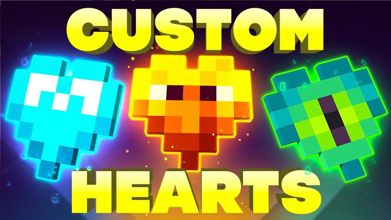 Custom Hearts by Podcrash | CHUNK - Minecraft Bedrock Marketplace Explorer