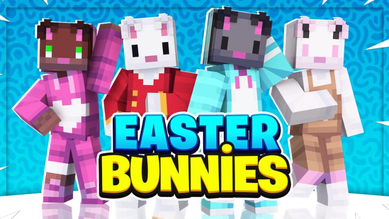 Easter Bunnies by Podcrash | CHUNK - Minecraft Bedrock Marketplace Explorer