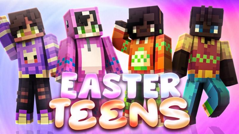 Easter Teens by Podcrash | CHUNK - Minecraft Bedrock Marketplace Explorer