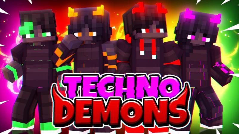 Techno Demons by Podcrash | CHUNK - Minecraft Bedrock Marketplace Explorer