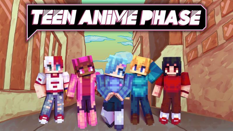 Teen Anime Phase by Podcrash | CHUNK - Minecraft Bedrock Marketplace ...