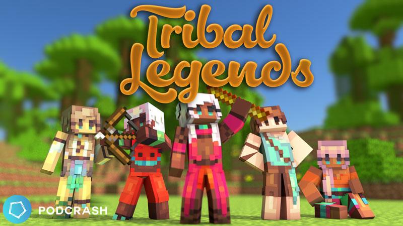Tribal Legends by Podcrash | CHUNK - Minecraft Bedrock Marketplace Explorer