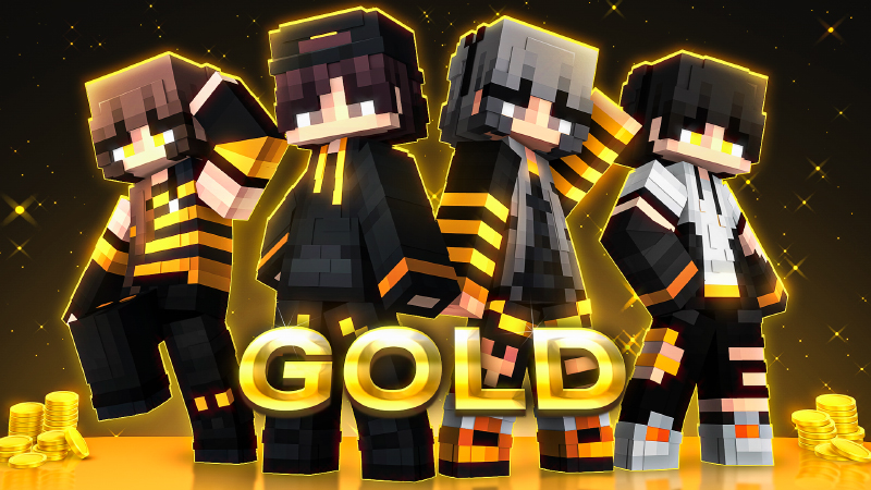 GOLD by Radium Studio | CHUNK - Minecraft Bedrock Marketplace Explorer