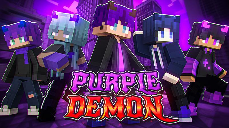 Purple Demon de Radium Studio | CHUNK - Minecraft Bedrock Marketplace ...