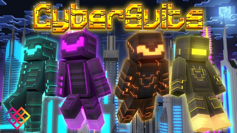 CyberSuits by Rainbow Theory | CHUNK - Minecraft Bedrock Marketplace ...
