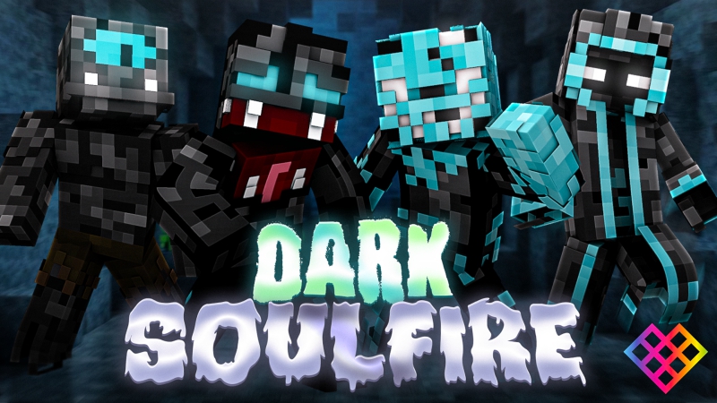 Dark Soulfire by Rainbow Theory | CHUNK - Minecraft Bedrock Marketplace Explorer