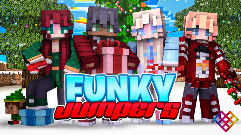 Funky Jumpers by Rainbow Theory | CHUNK - Minecraft Bedrock Marketplace Explorer