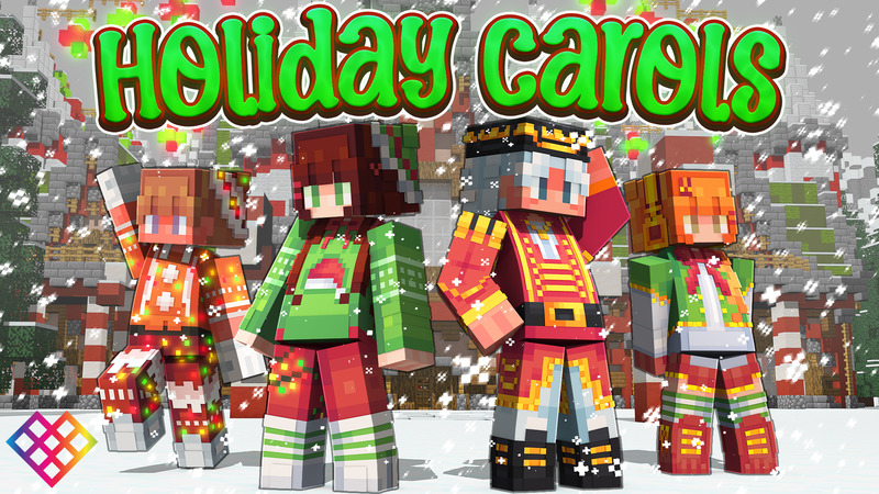 Holiday Carols by Rainbow Theory | CHUNK - Minecraft Bedrock Marketplace Explorer