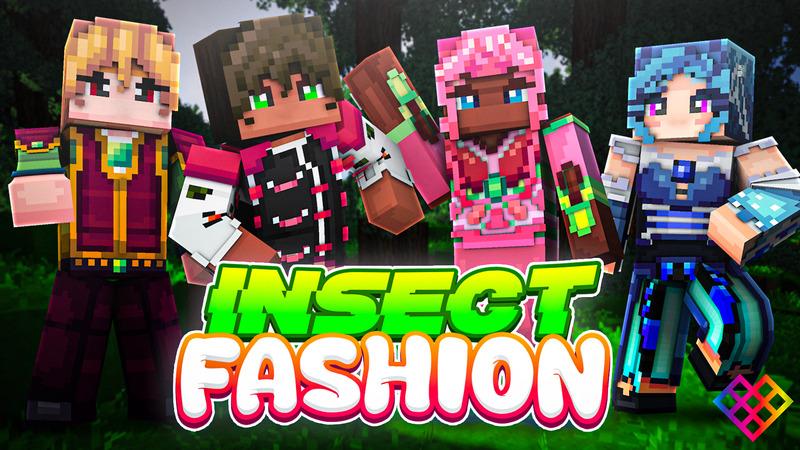 Insect Fashion by Rainbow Theory | CHUNK - Minecraft Bedrock Marketplace Explorer