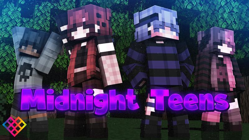 Midnight Teens by Rainbow Theory | CHUNK - Minecraft Bedrock Marketplace Explorer