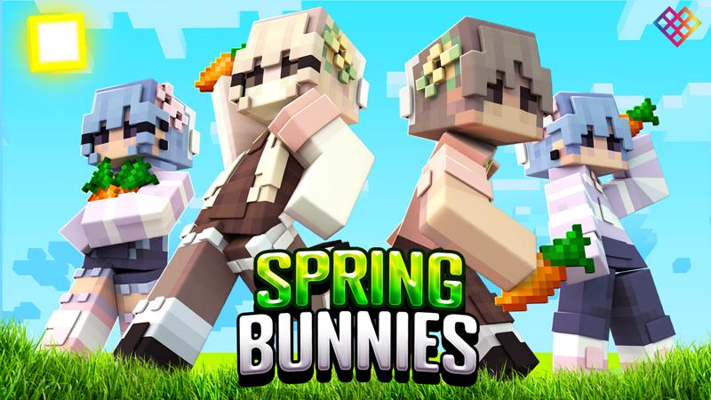 Spring Bunnies by Rainbow Theory | CHUNK - Minecraft Bedrock Marketplace Explorer