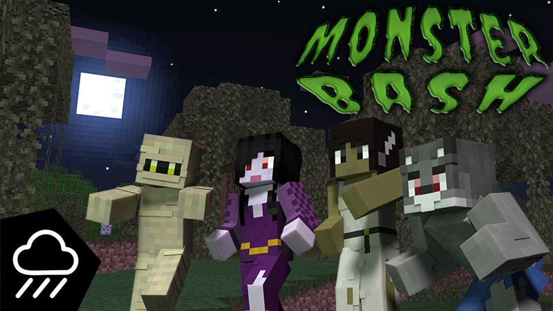 Monster Bash by Rainstorm Studios | CHUNK - Minecraft Bedrock Marketplace Explorer