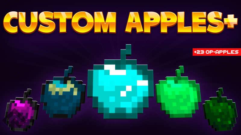 Custom Apples+ by RareLoot | CHUNK - Minecraft Bedrock Marketplace Explorer
