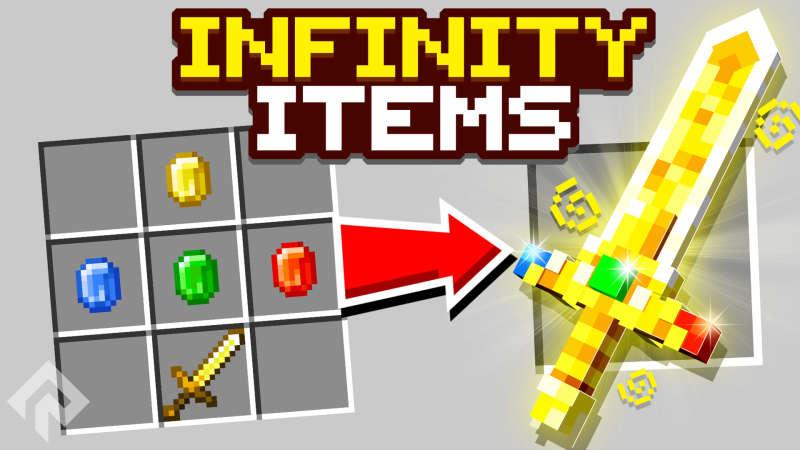 Infinity Items by RareLoot | CHUNK - Minecraft Bedrock Marketplace Explorer