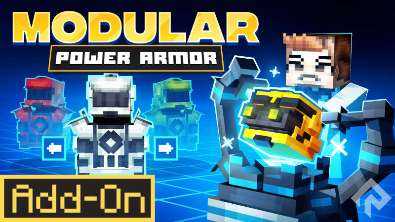 Modular Power Armor Add-On by RareLoot | CHUNK - Minecraft Bedrock ...