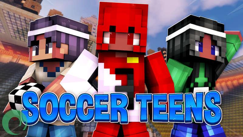 Soccer Teens by RareLoot | CHUNK - Minecraft Bedrock Marketplace Explorer
