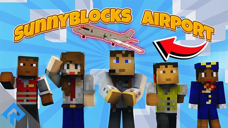 Sunnyblocks Airport by RareLoot | CHUNK - Minecraft Bedrock Marketplace ...