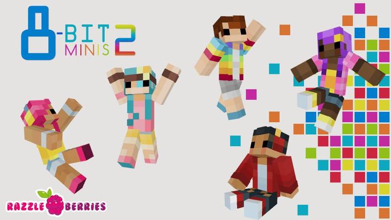 8-bit Minis 2 by Razzleberries | CHUNK - Minecraft Bedrock Marketplace ...