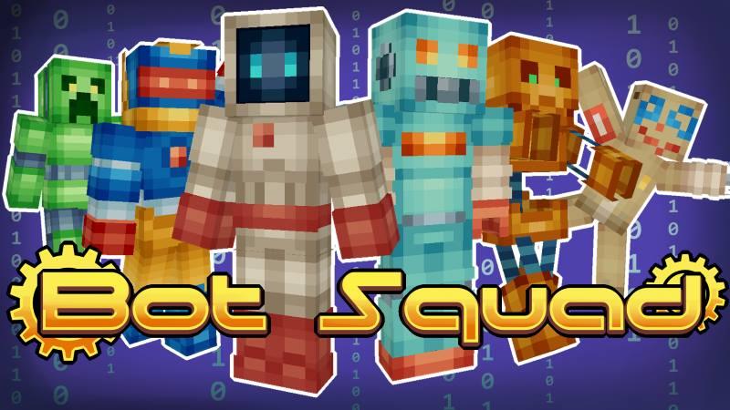 Bot Squad by Razzleberries | CHUNK - Minecraft Bedrock Marketplace Explorer