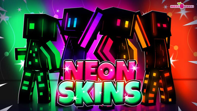 Neon Skins de Razzleberries. | CHUNK - Minecraft Bedrock Marketplace ...