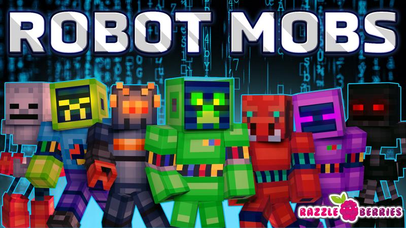 Robot Mobs by Razzleberries | CHUNK - Minecraft Bedrock Marketplace ...