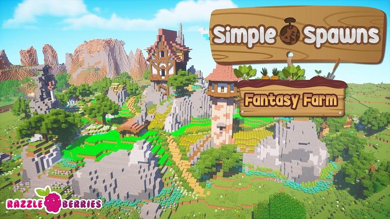 Simple Spawns: Fantasy Farm by Razzleberries | CHUNK - Minecraft ...