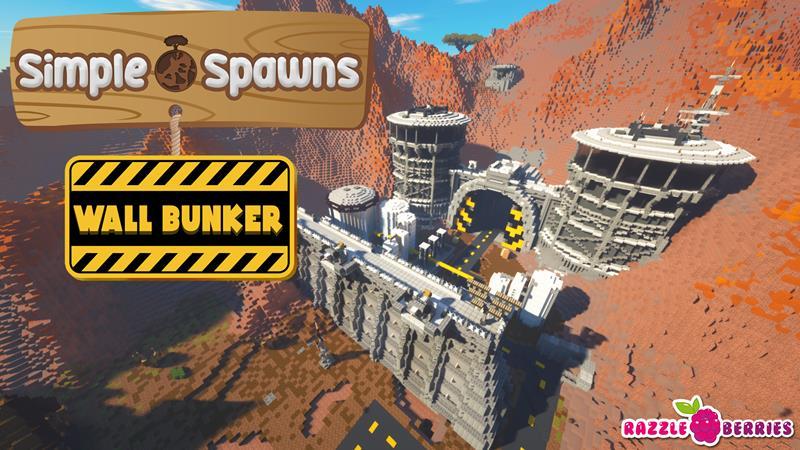 Simple Spawns: Wall Bunker by Razzleberries | CHUNK - Minecraft Bedrock ...