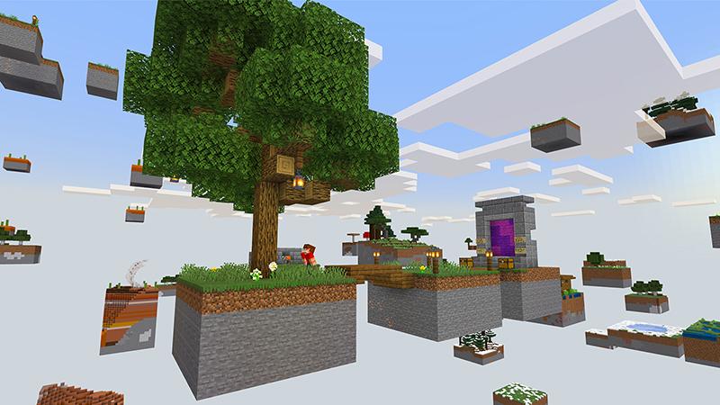 Skyblock by Razzleberries | CHUNK - Minecraft Bedrock Marketplace Explorer