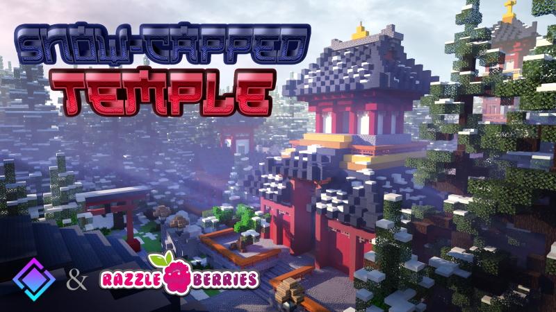 Snow-Capped Temple by Razzleberries | CHUNK - Minecraft Bedrock Marketplace Explorer