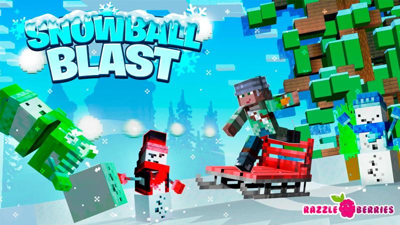 Snowball Blast by Razzleberries | CHUNK - Minecraft Bedrock Marketplace ...