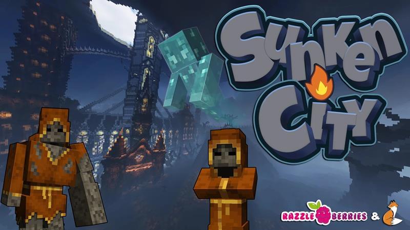 Sunken City by Razzleberries | CHUNK - Minecraft Bedrock Marketplace ...